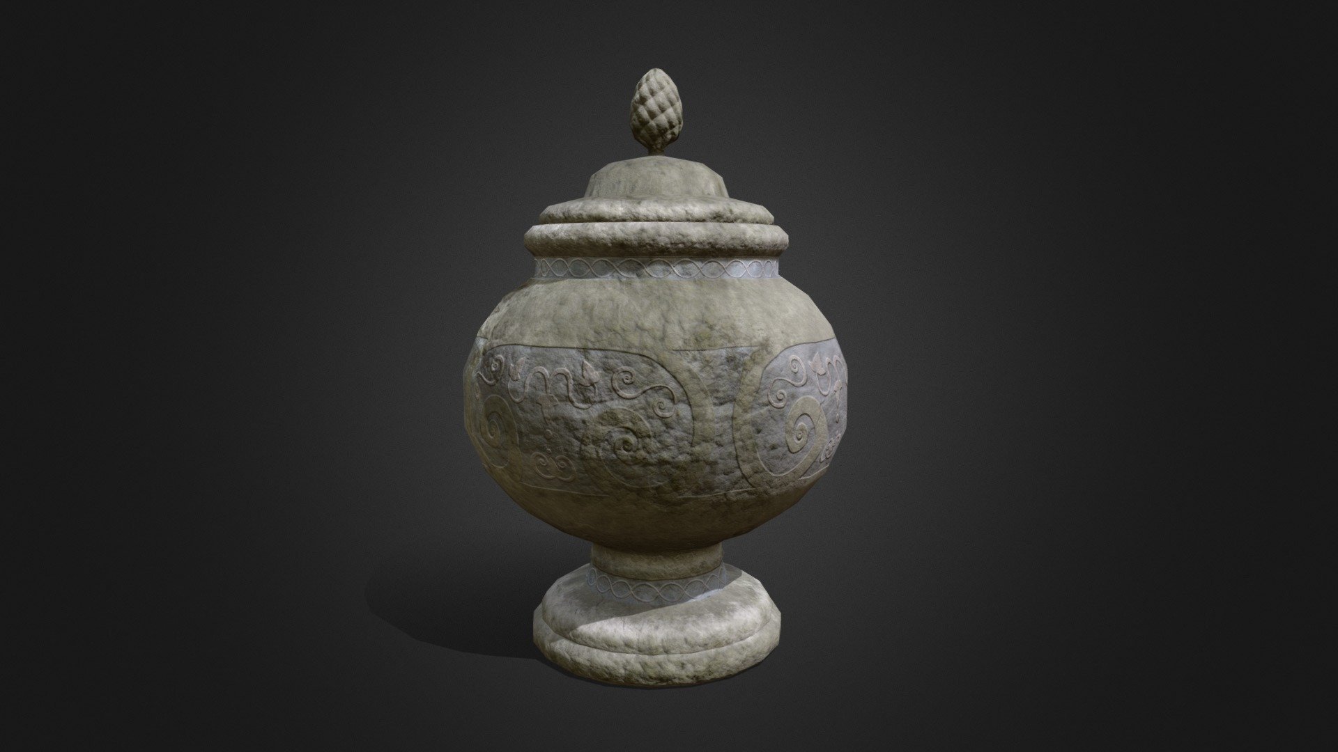 Urn - 3D model by luckavrecek [de79ee5] - Sketchfab