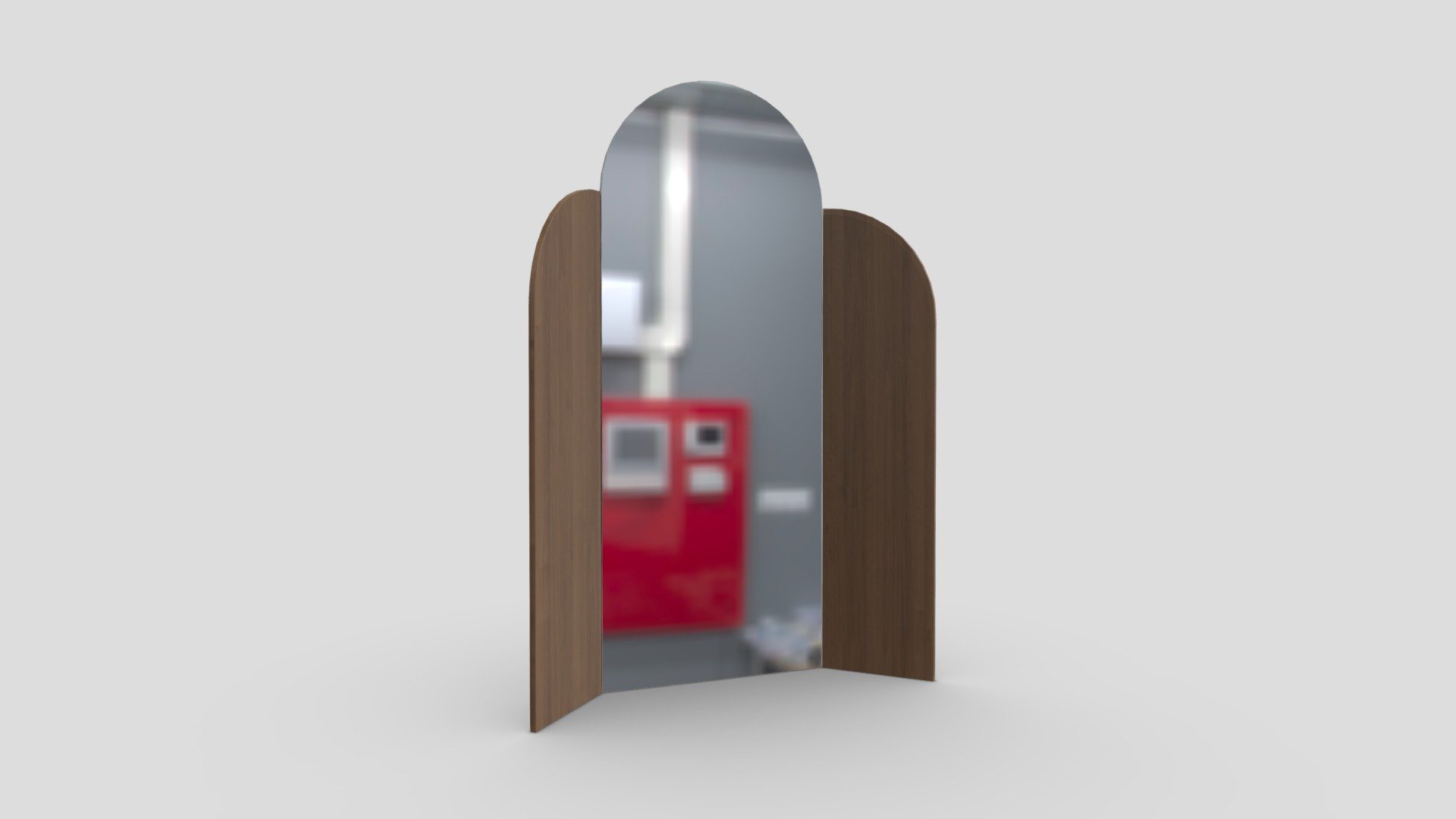 MIRROR l WALNUT - Buy Royalty Free 3D model by interior model ...