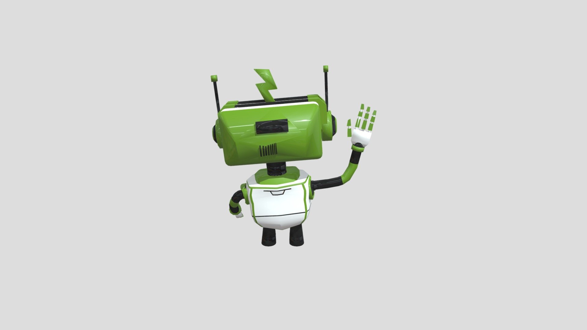 robo 3d model - 3D model by Suleman.Shahid [de7c6f0] - Sketchfab