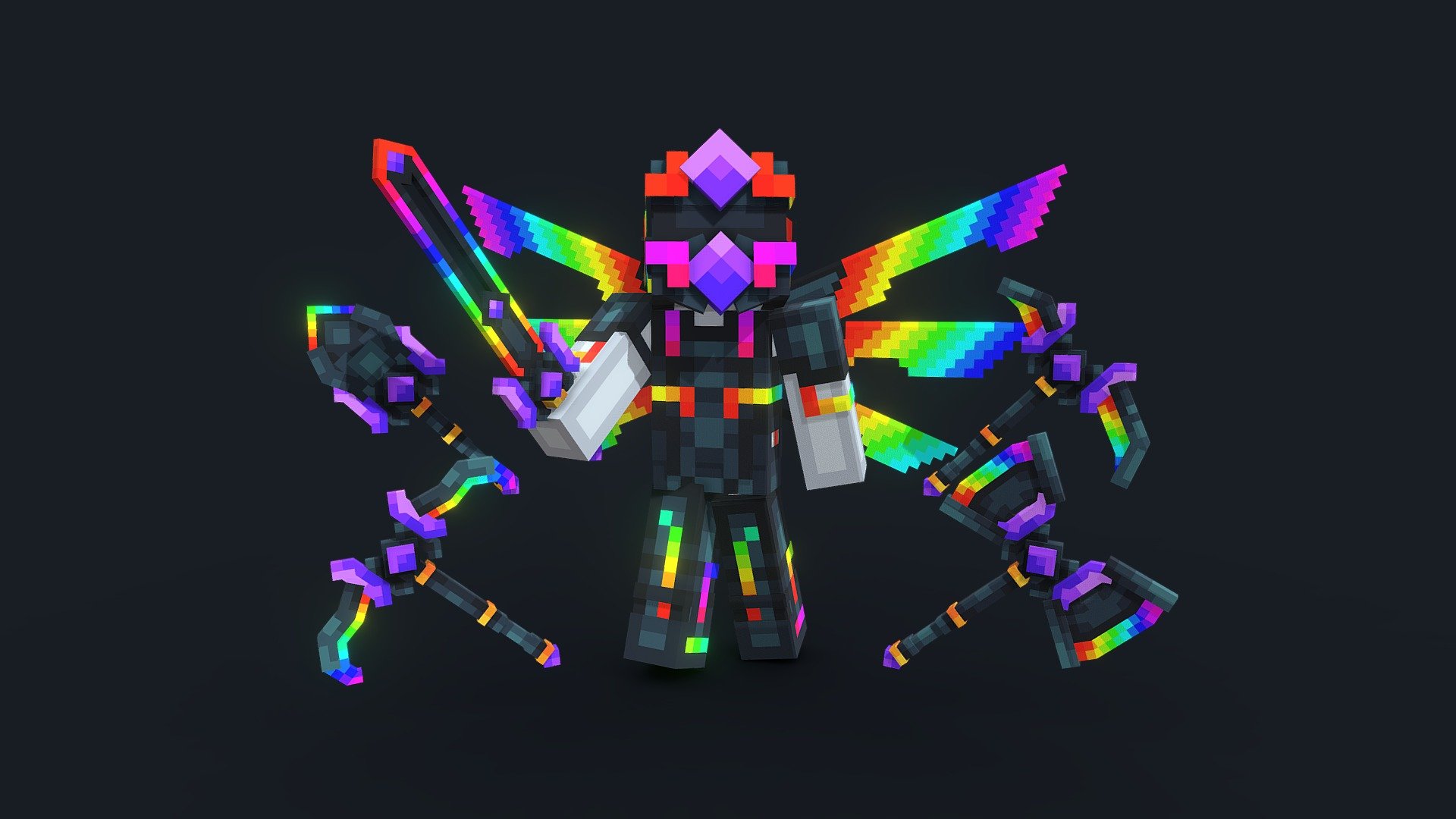 RGB Set - 3D model by Polygony (@polygonymc) [de7cea2] - Sketchfab
