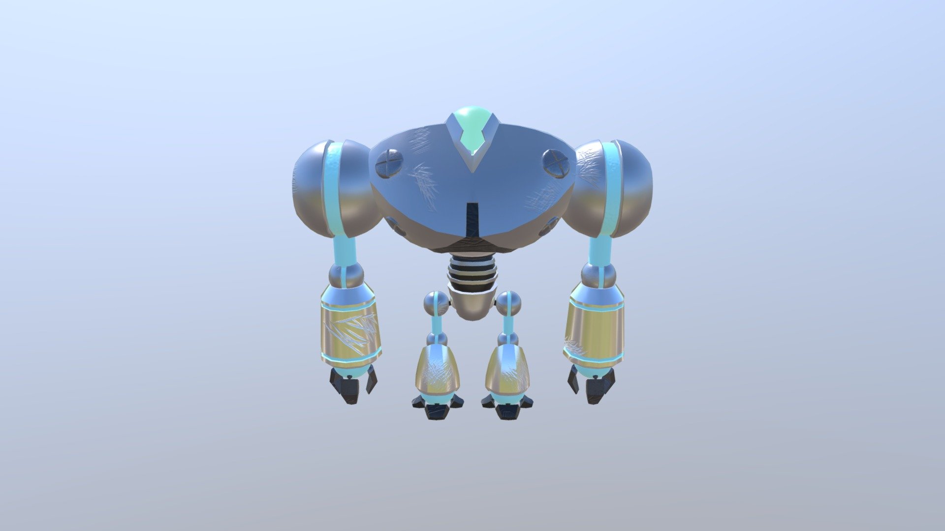 Robot Texture - 3D model by Cho-Mona [de7eba9] - Sketchfab