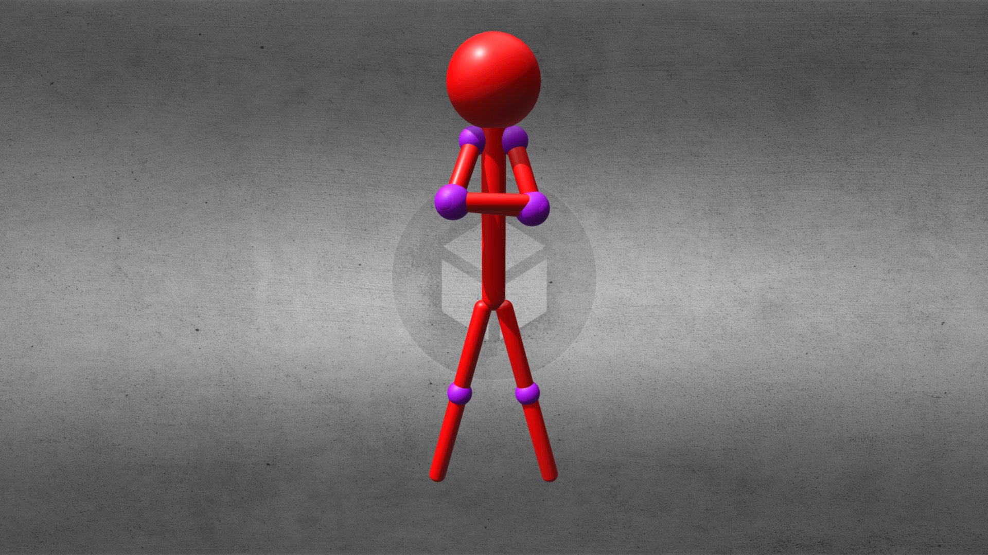 S.A.M. (Stick Armature Model) - 3D model by NinJOke [de8094f] - Sketchfab