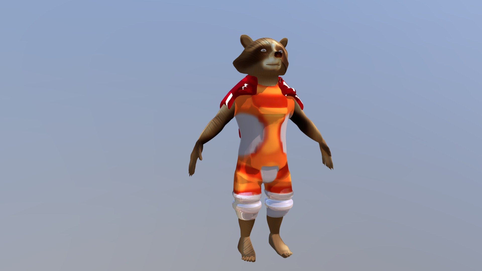 Rocket Raccoon - 3D model by Stvenm15 [de81887] - Sketchfab