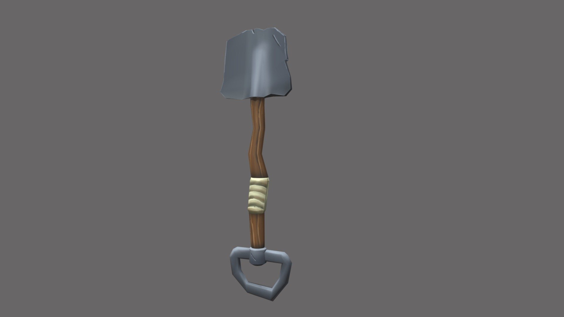 Cartoon spade - 3D model by g.planque [de81cc3] - Sketchfab