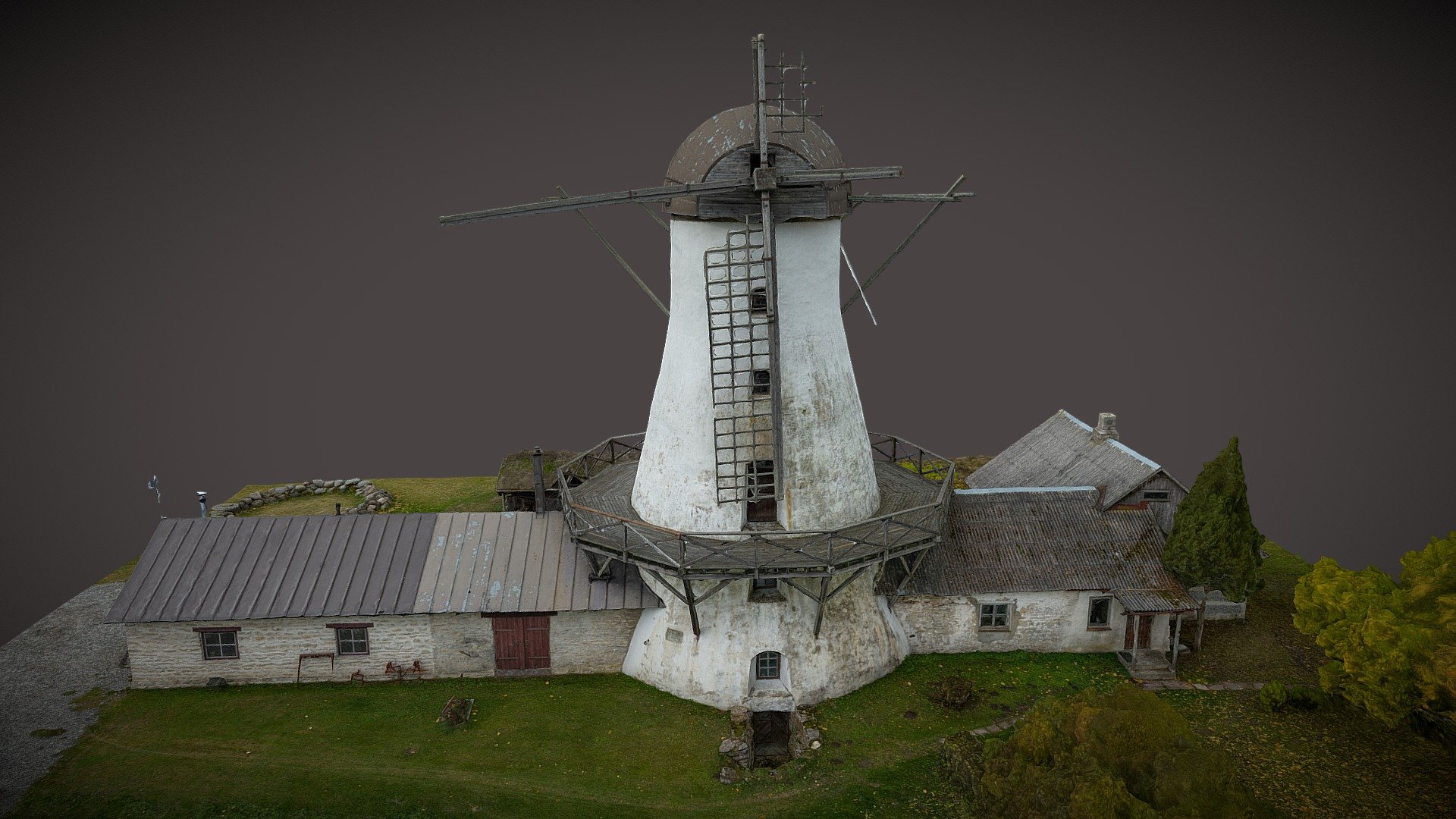 Valtu windmill - 3D model by Saulius.Zaura [de82ffd] - Sketchfab