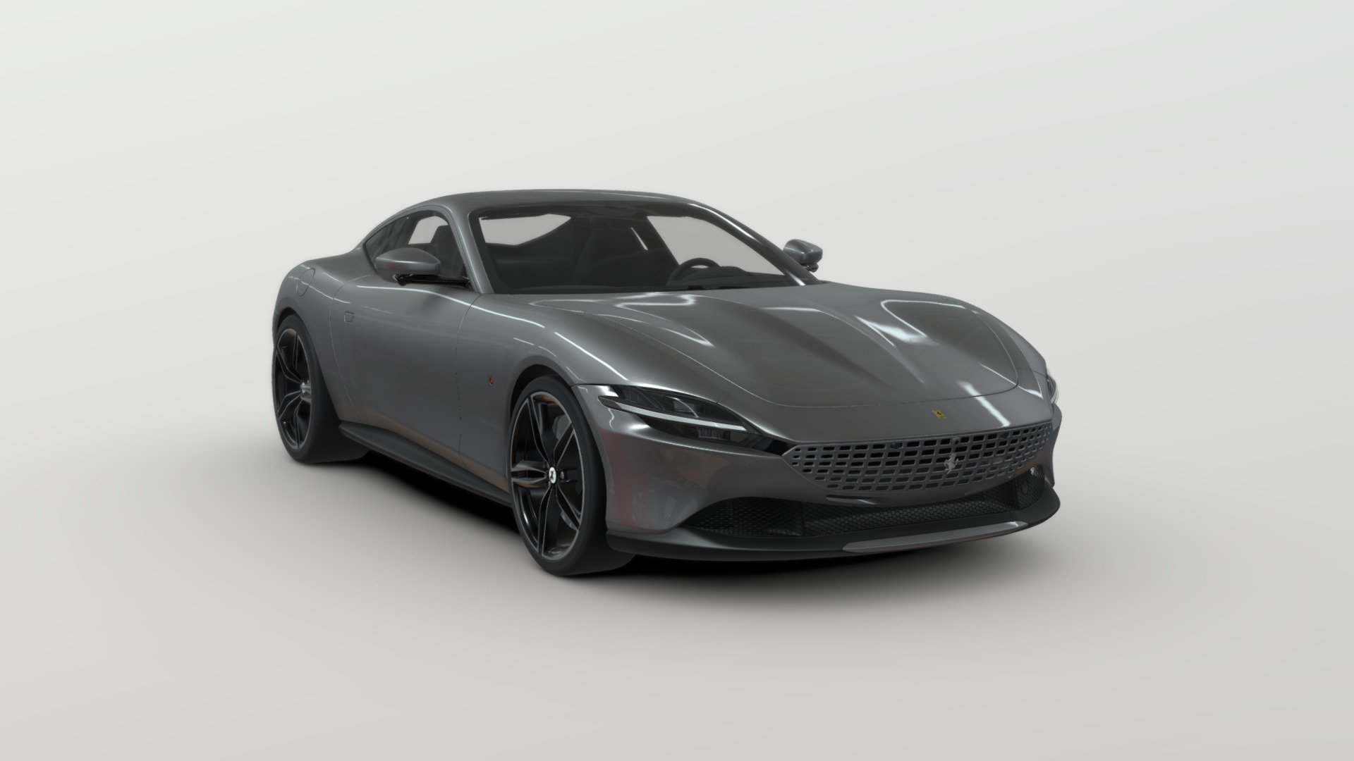 Sportcar Ferrari Roma - Download Free 3D model by maxsbond.work ...