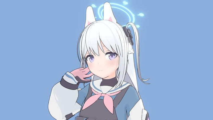 Blue_archive 3D models - Sketchfab