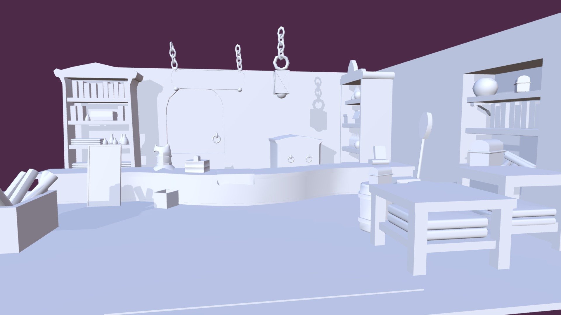 Wizard School/Store - 3D model by kkramer11 [de859a3] - Sketchfab