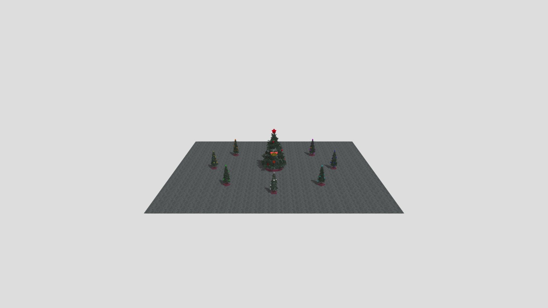 Fir Tree Stage - 3D model by DiO2022 (@timeage.staff6.production ...