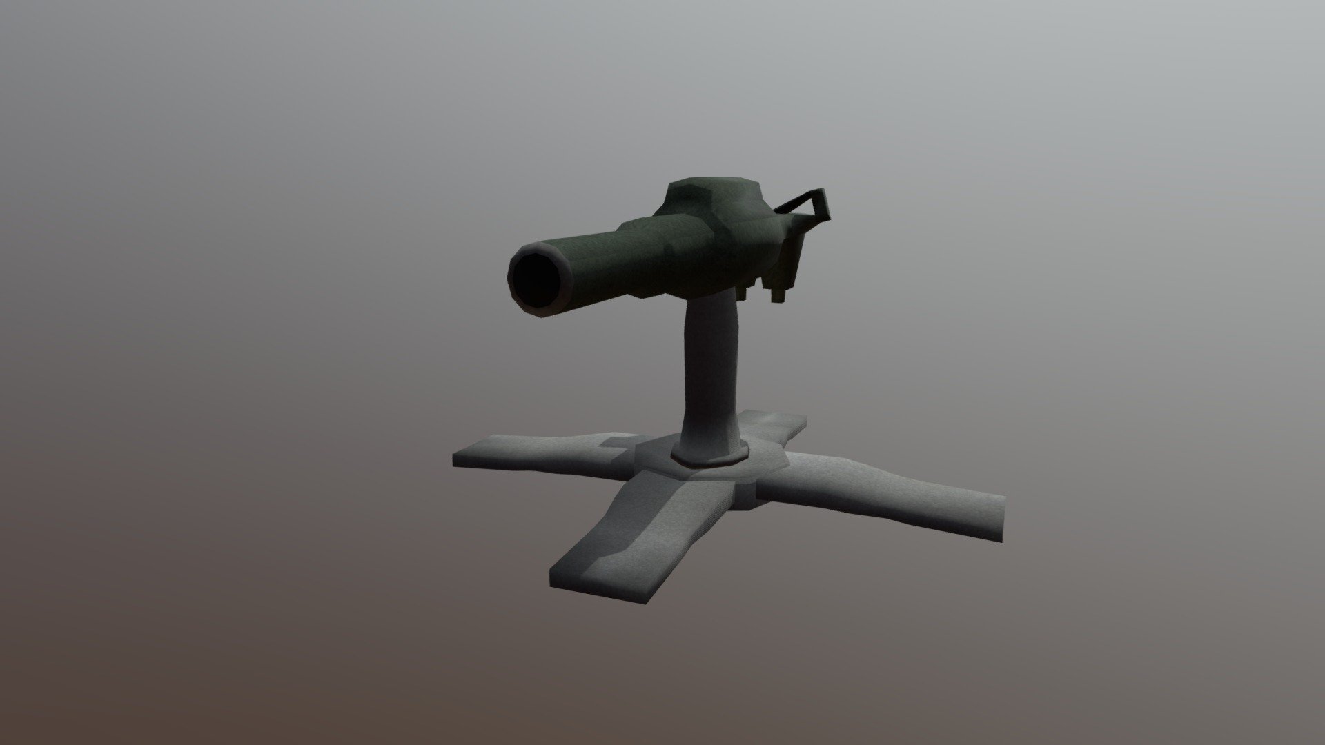 Simple War Cannon - 3D model by Matheus Pardini (@matheuspardinicosta ...