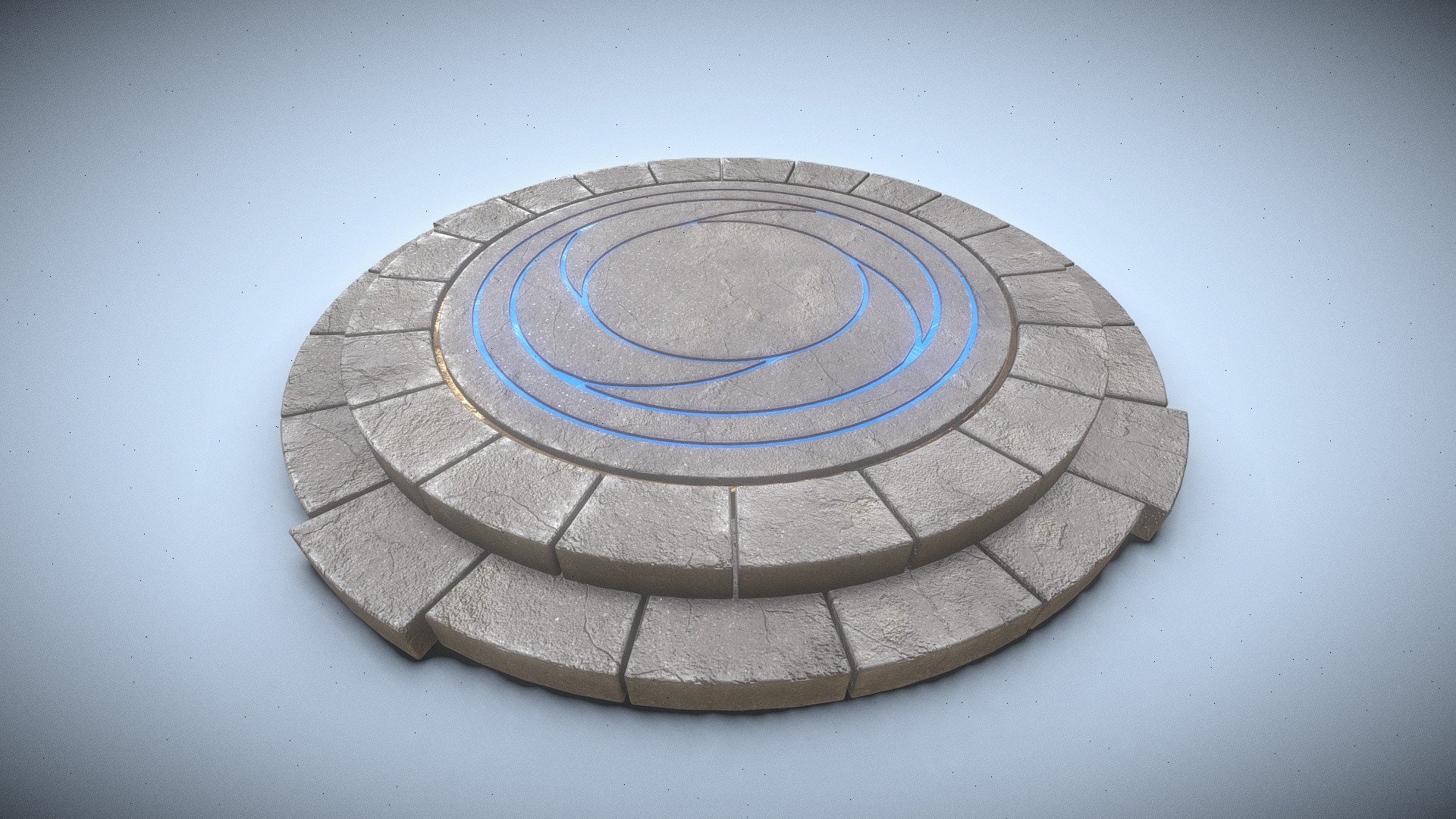 Mystical Stone Platform (01) - 3D model by yb2o4 (@yb2o4l) [de874ab ...