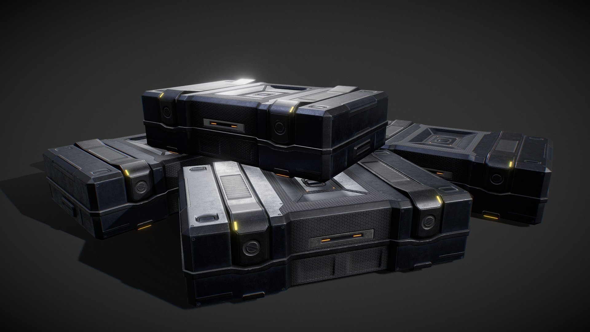 Sci-fi Box - Buy Royalty Free 3D model by Ruslan Malovsky (@malovsky ...