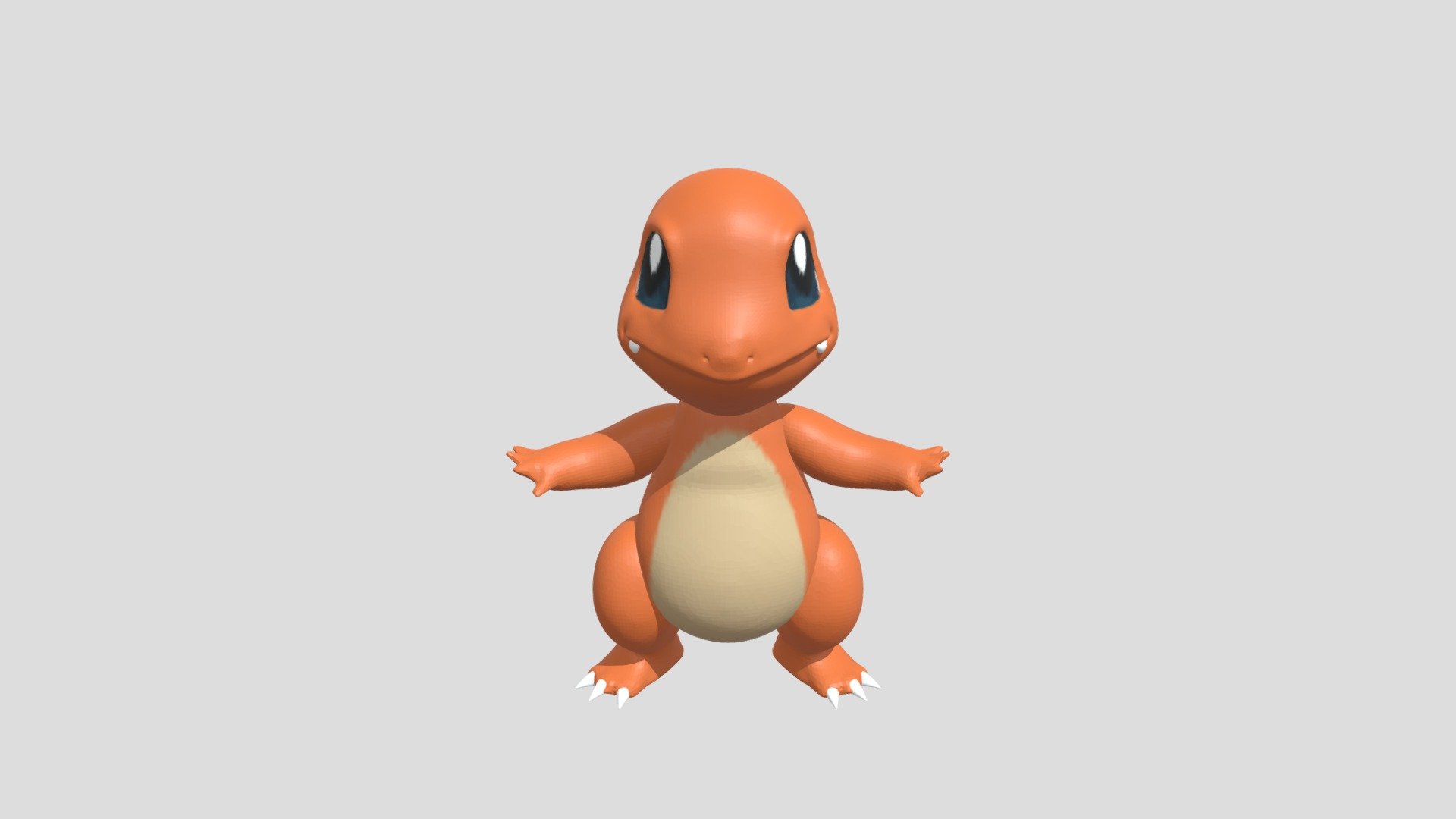 Charmander - Download Free 3D model by srvndssd [de886ec] - Sketchfab