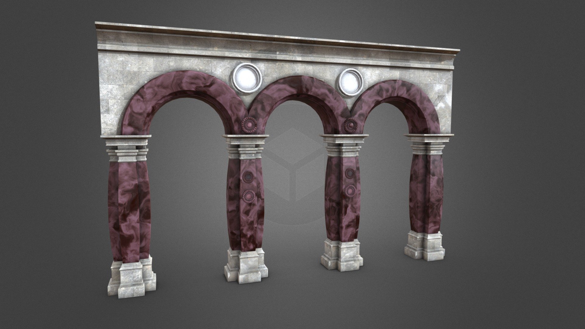 Palace Archway - Download Free 3D model by Samuel F. Johanns ...