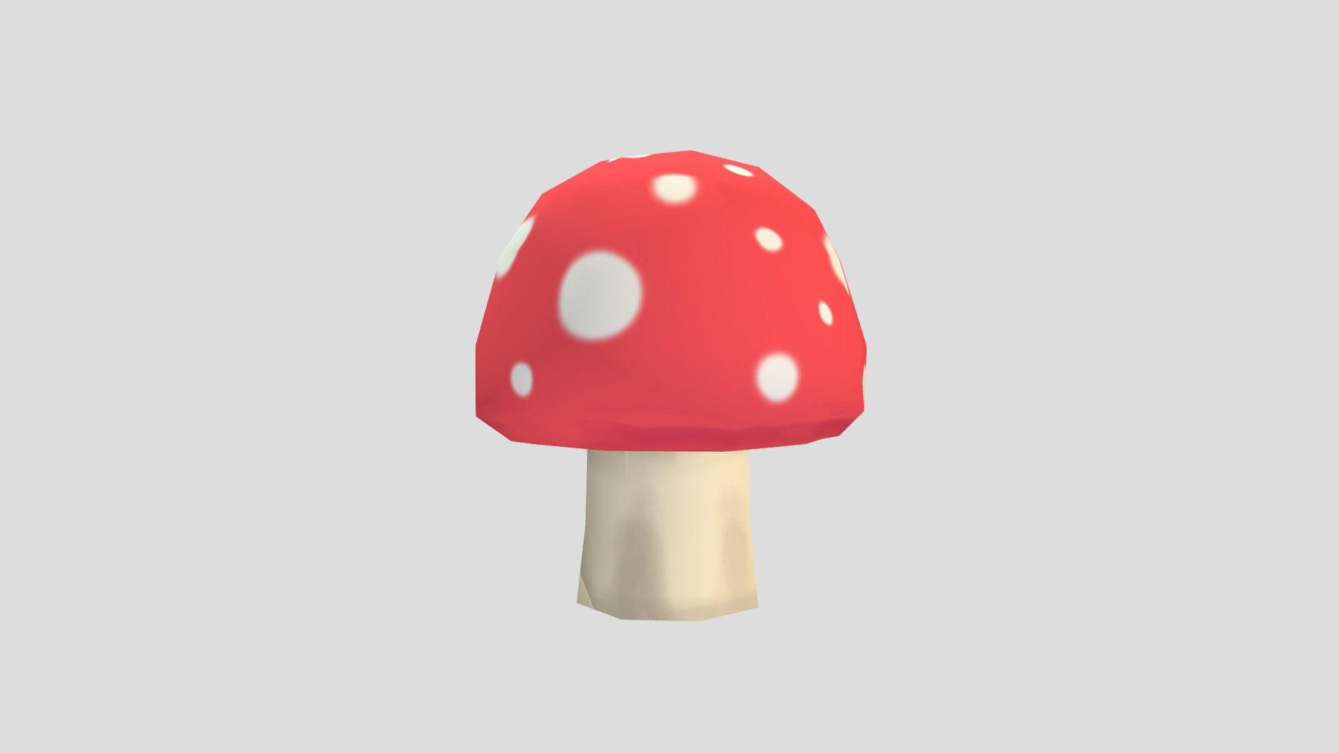 Mushroom - 3D model by Gregory Vinelott (@greevin) [de8bf24] - Sketchfab