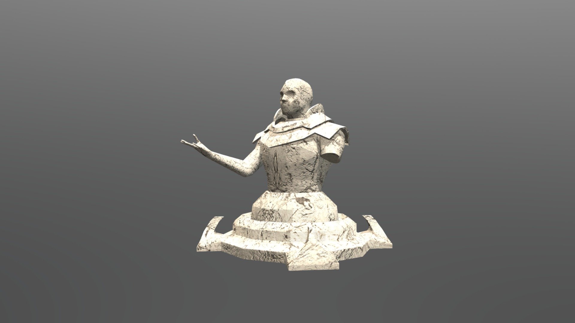 Statue - 3D model by irvinv96 [de8c2ad] - Sketchfab