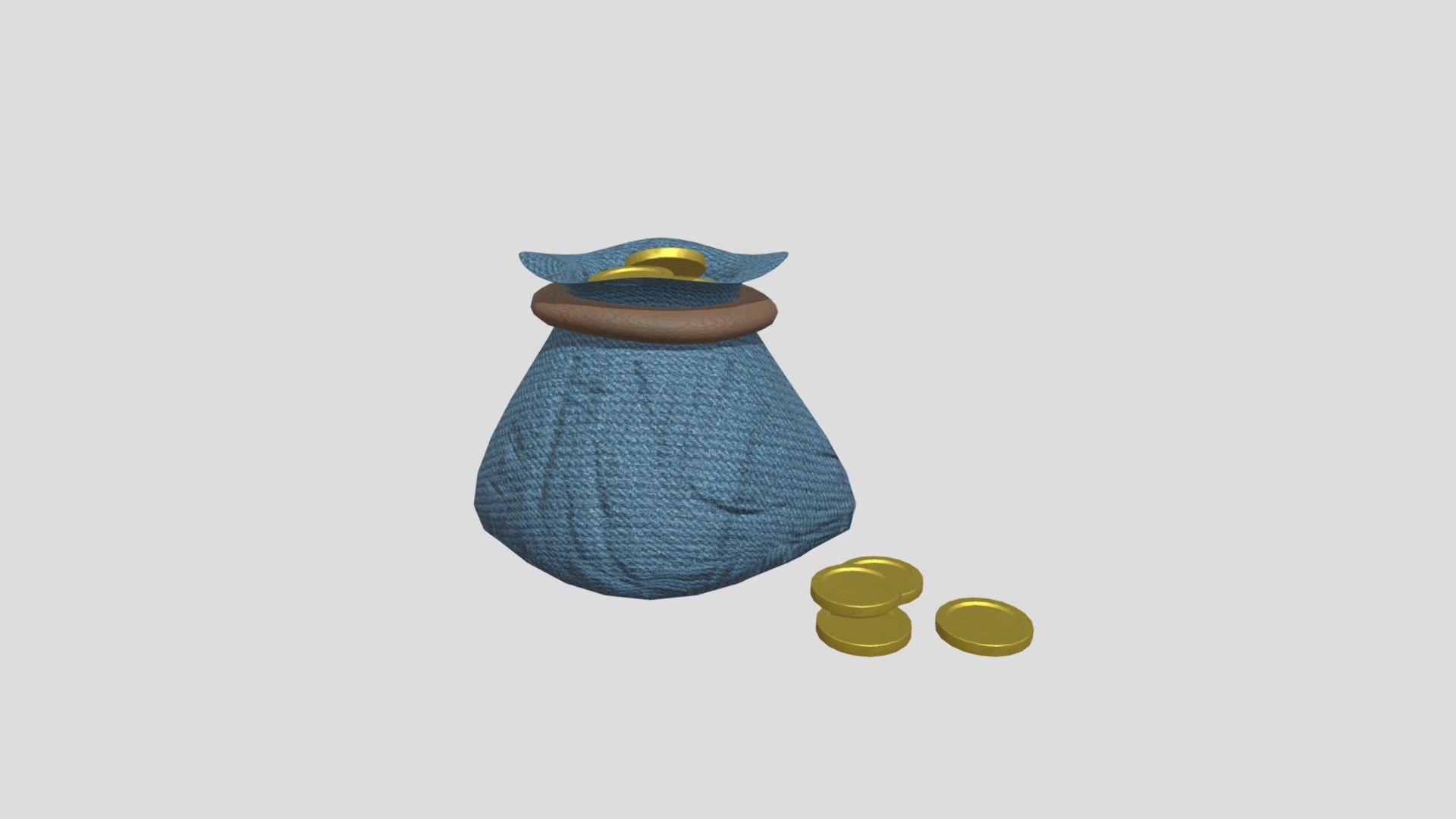 Coin Bag - 3D model by Alexander-Johnston [de8c316] - Sketchfab