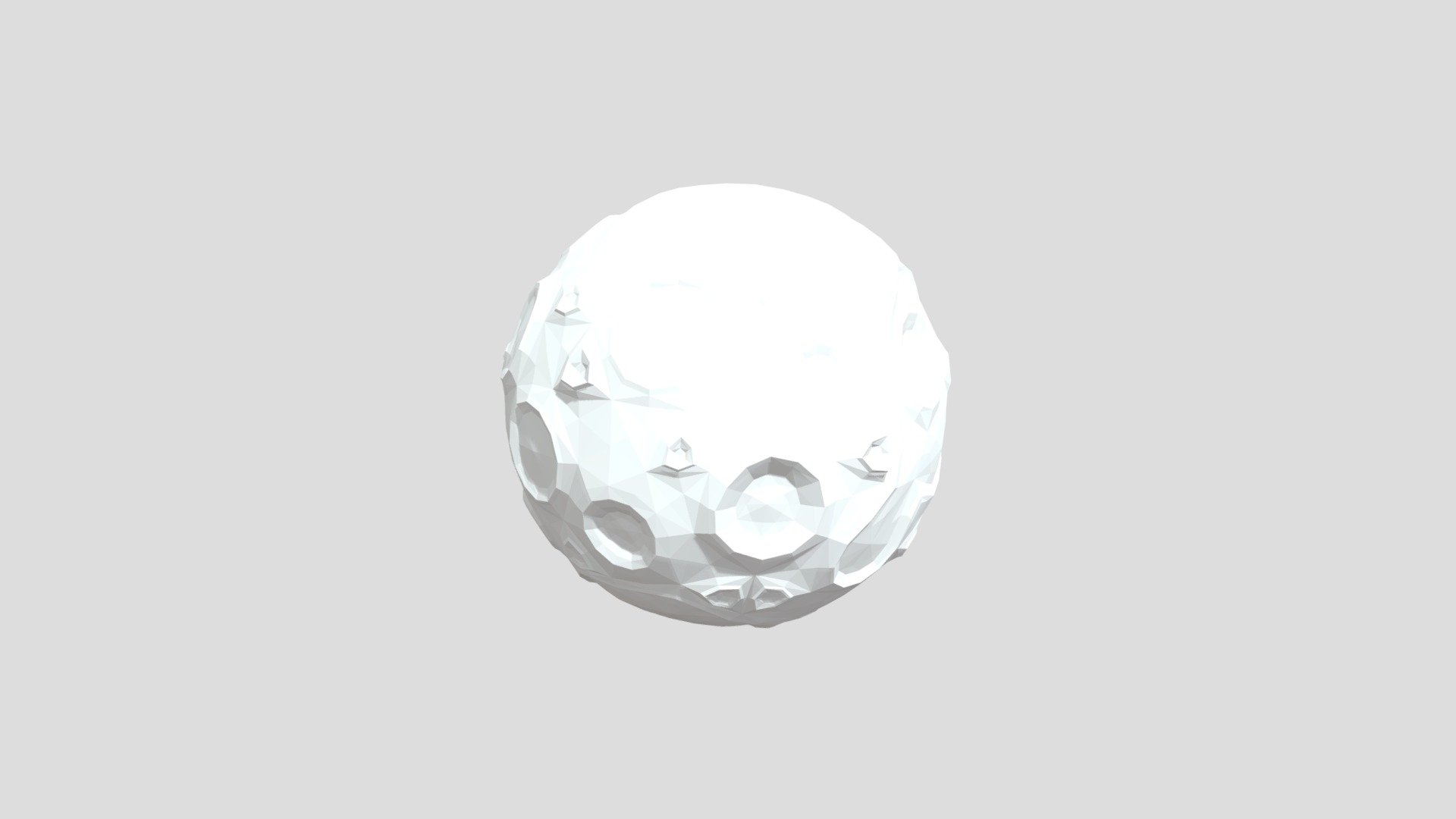Moon from Poly by Google - Download Free 3D model by IronEqual (@ie ...