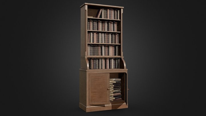 Library 3D models - Sketchfab