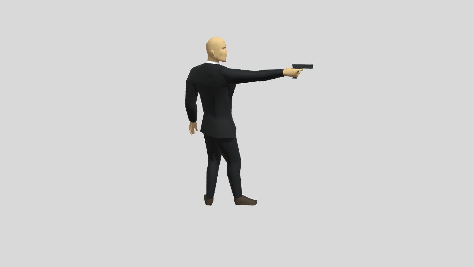 Agent 47 (Hitman Go) - Download Free 3D model by mshtk [de8e7d7 ...