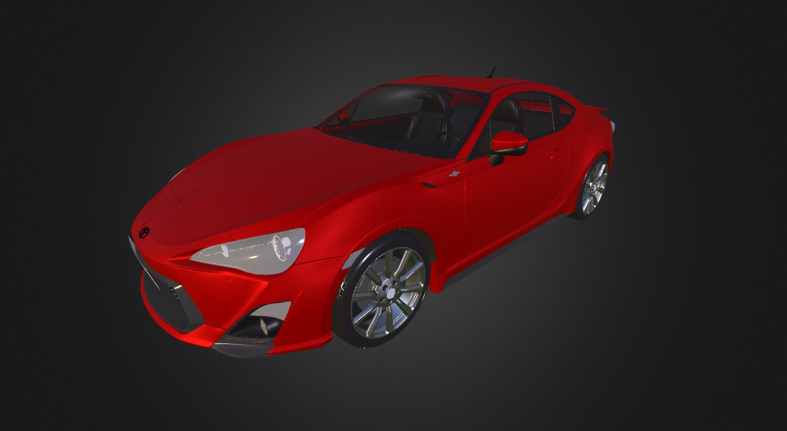 Toyota GT86 - 3D model by JFM P/S (@jfm3d) [de8e903] - Sketchfab