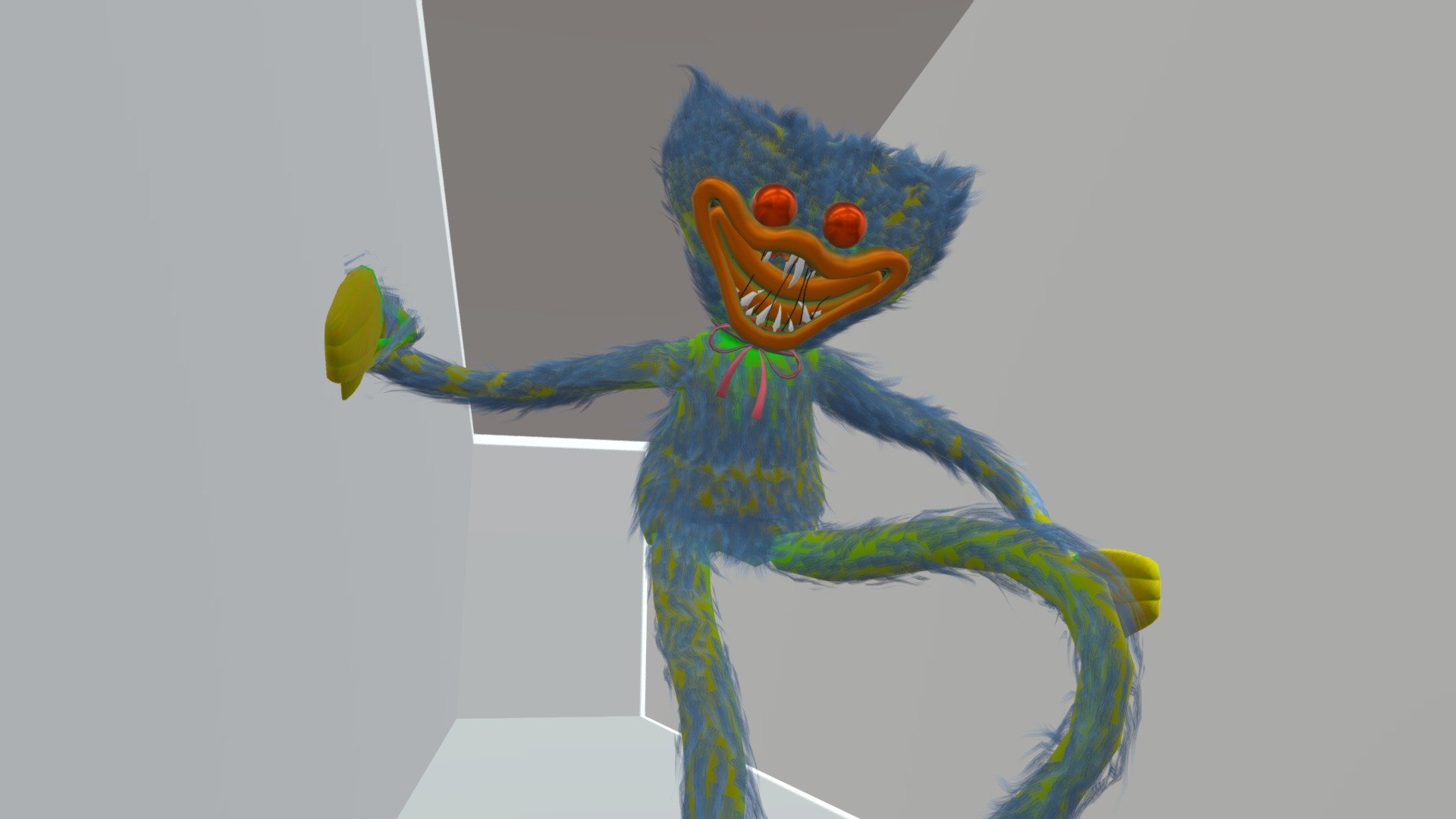 Scary Huggy (Vent) - 3D model by Black (@BlackSus) [de8f5fb] - Sketchfab