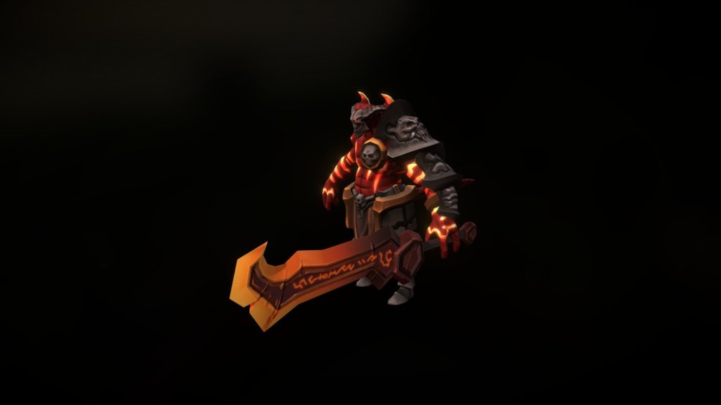 Run&Raid - Demon - 3D model by Moon dong hwa (@moondonghwa) [de8fc34 ...