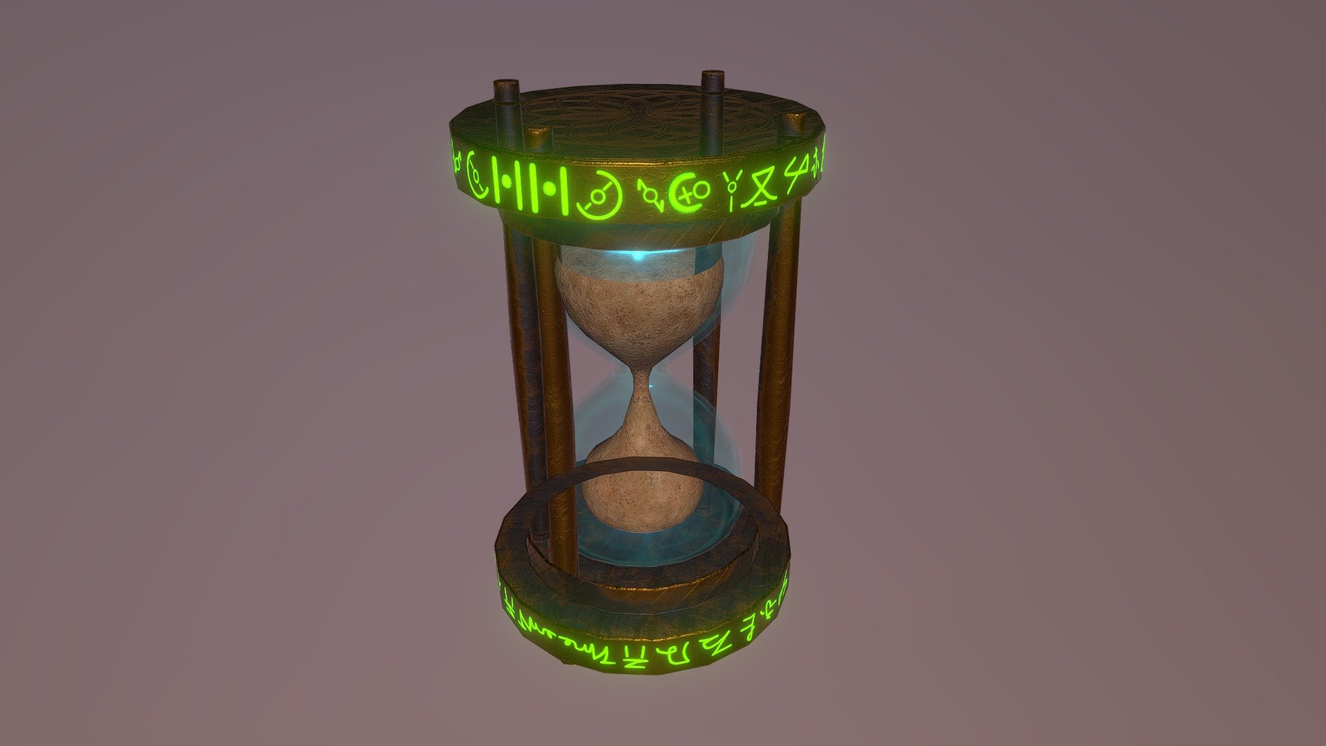 hourglass_low - 3D model by Lin-yan [de91157] - Sketchfab