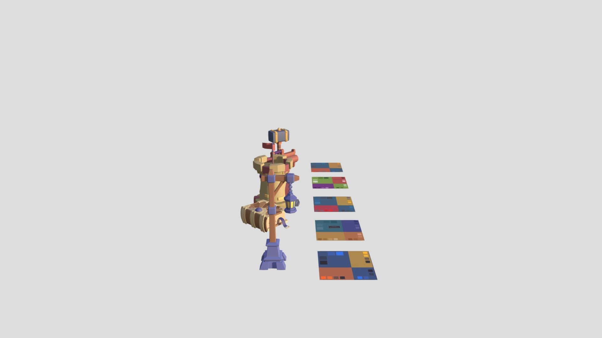 XYZ color - Download Free 3D model by maks.socolov [de924e3] - Sketchfab