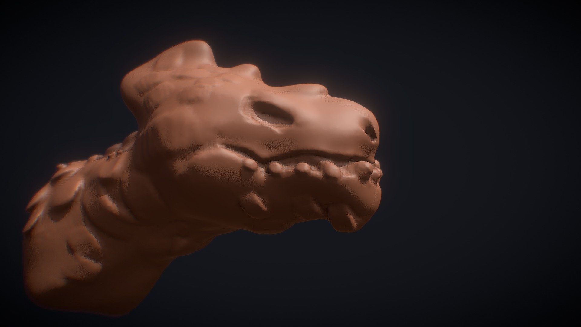 Super Quick Dragon Sculpt - 3D model by mfhscoobydoo [de934c7] - Sketchfab