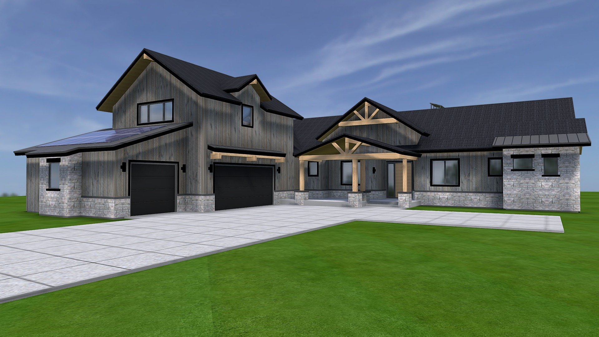 Yox - 360 spin model of 3D house - 3D model by Render3DQuick [de93806 ...