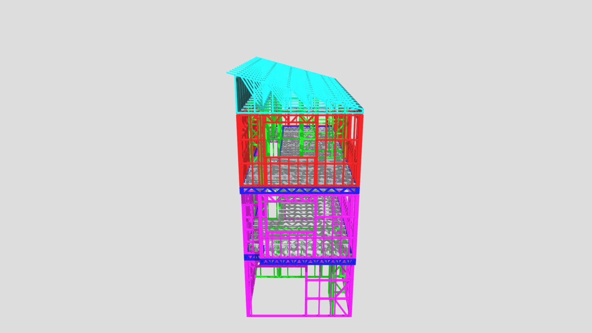 107 BHB Unit 14 Type D Rev 2 - Download Free 3D model by Steel Frame ...
