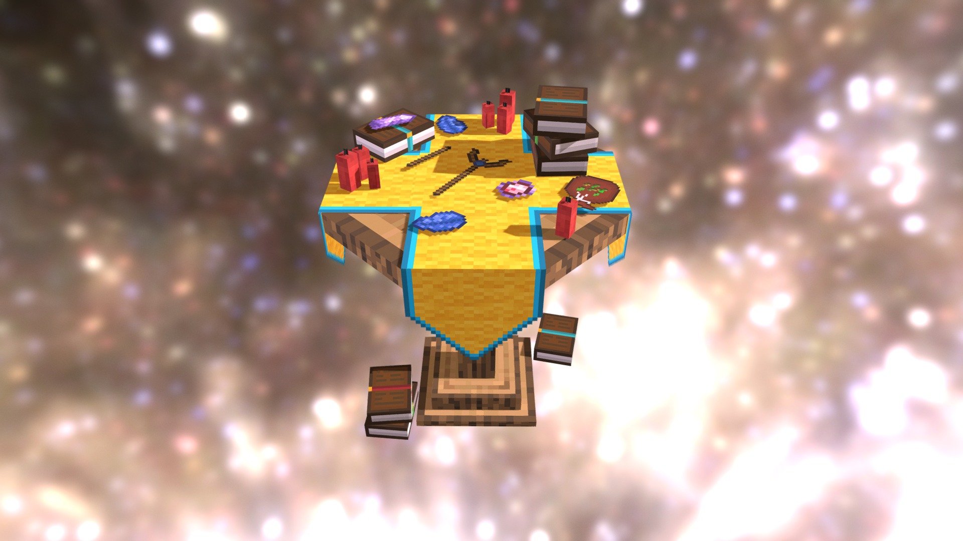 Wizard table - 3D model by seigerseigsta [de95a27] - Sketchfab