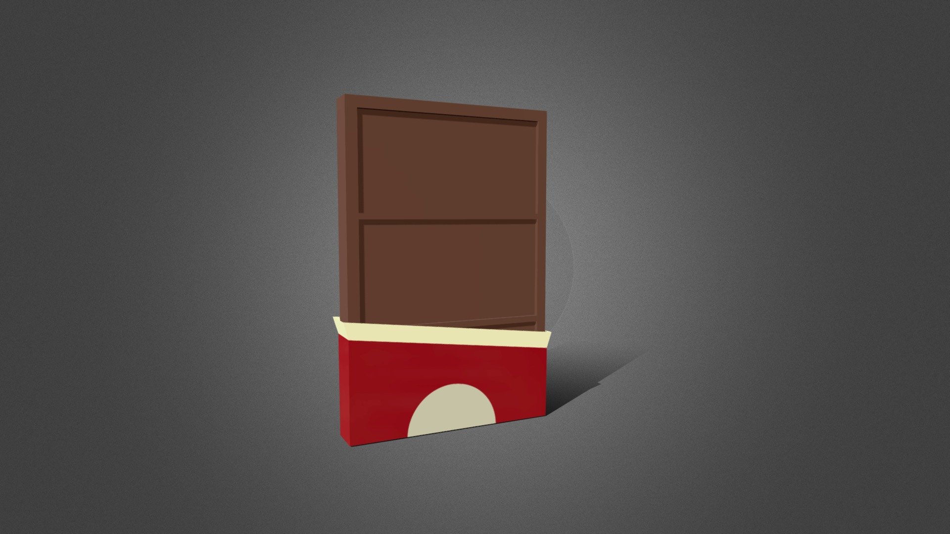 chocolate bar - Download Free 3D model by i-Nemu [de95bb0] - Sketchfab