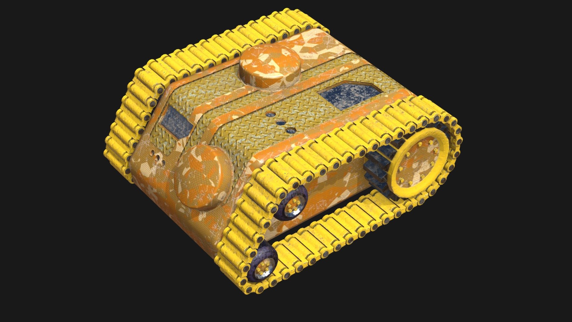 Tank #76 - 3D model by benlemoine [de96b2c] - Sketchfab