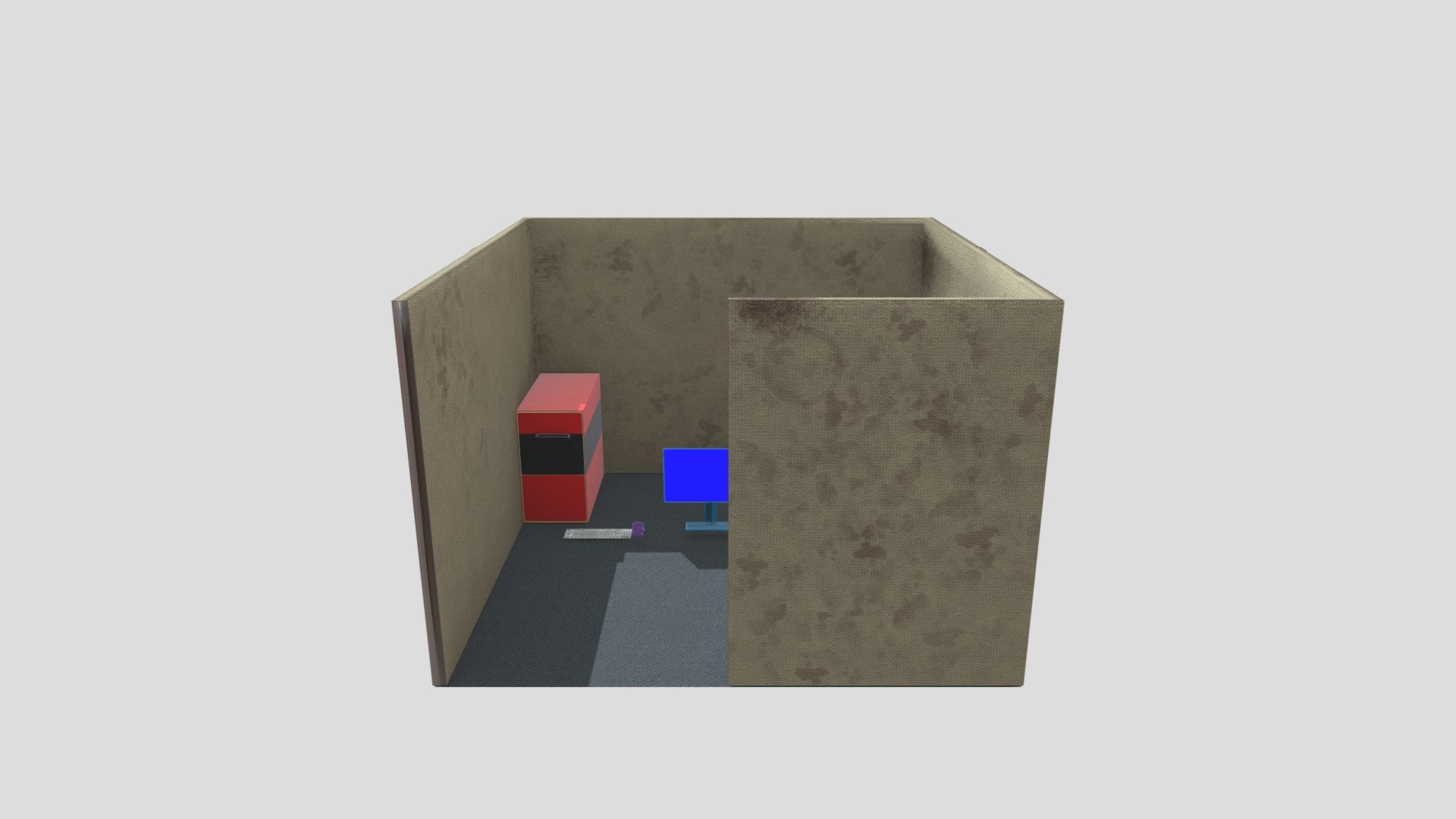 Textured Game Environment 2 - Download Free 3D model by Zachary Taylor ...