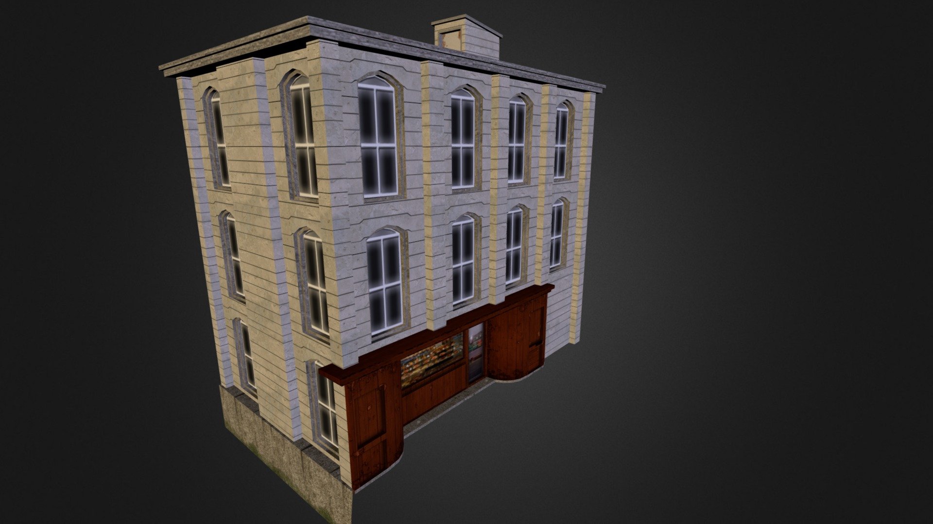 Huis_Bakker - 3D model by eli.de.koninck [de98104] - Sketchfab