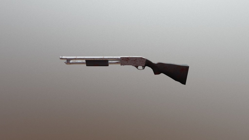 Shotgun - Download Free 3D model by PotatoPeeler (@josephmanginelli ...