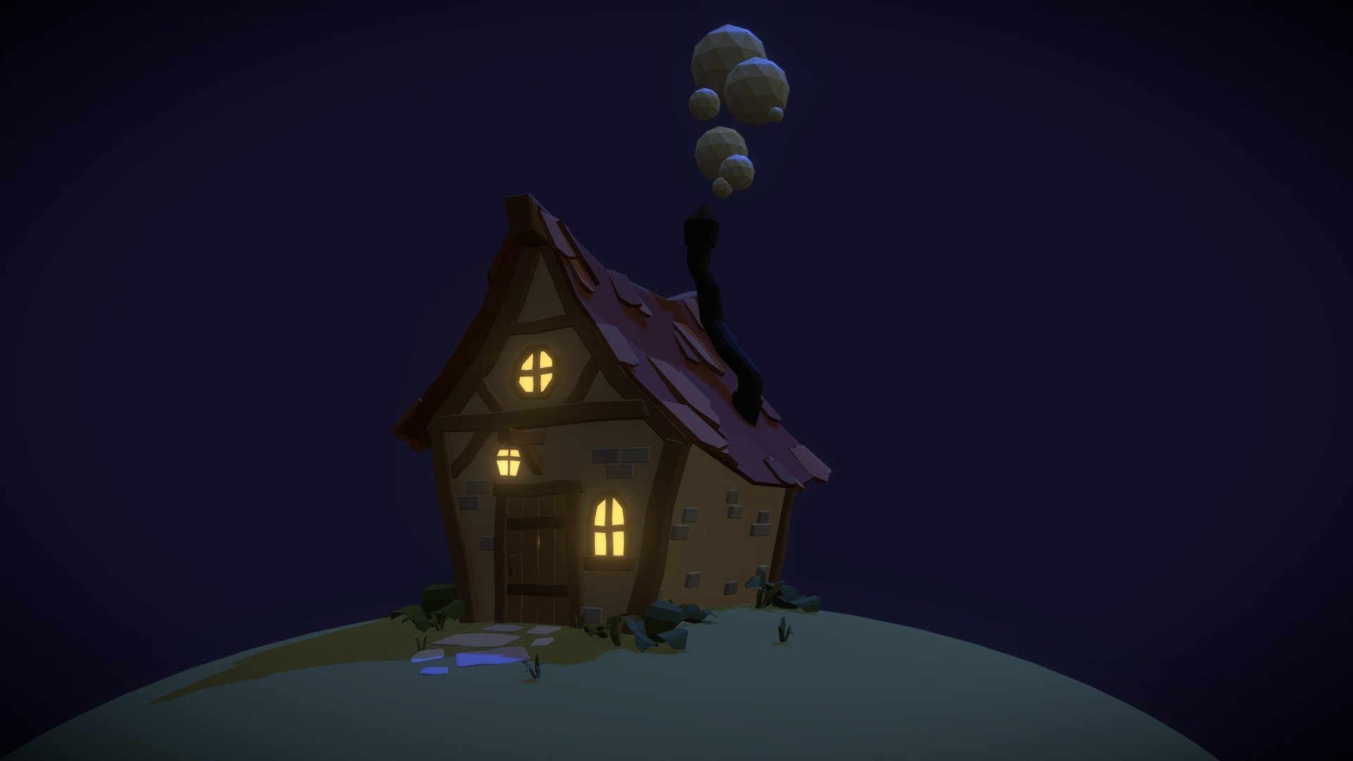 Little House! - 3D model by Lazarts [de9a657] - Sketchfab