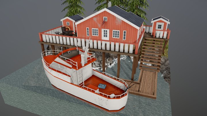 Fishing 3D models - Sketchfab