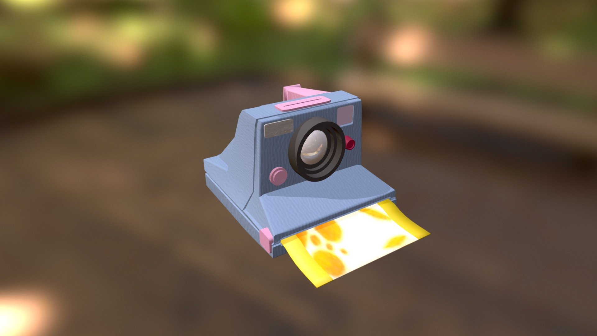 Polaroid - Download Free 3D model by arnixx [de9bf91] - Sketchfab