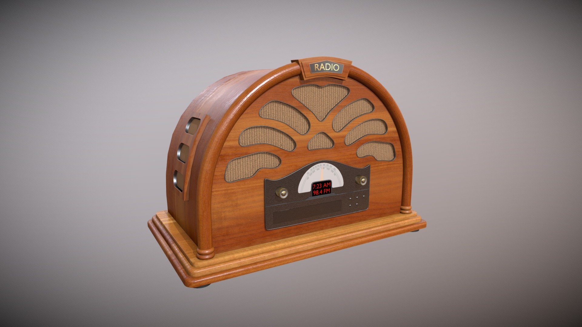 Radio - 3D model by MikoXVI (@mikohlc) [de9e55a] - Sketchfab