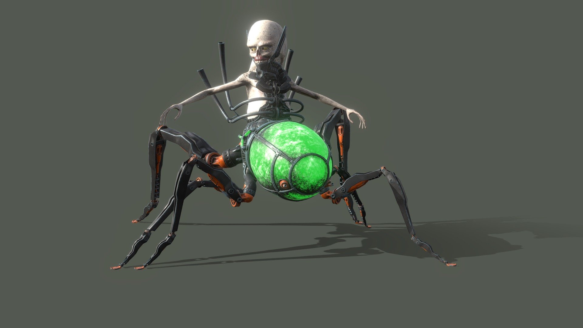 Villainous Spider Worm - Buy Royalty Free 3D model by CMarzoS [de9ee55 ...