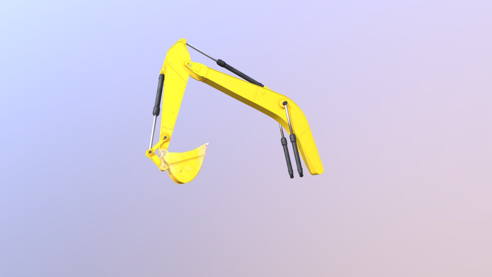 Excavator Arm - 3D model by Matthew Kirwan (@matti.artin) [de9f4ac ...