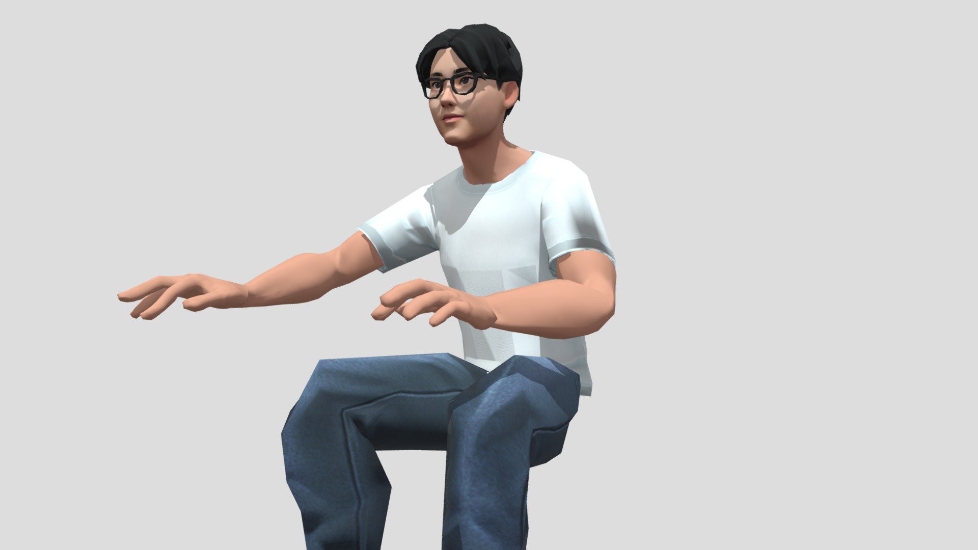 Typing (2) - 3D model by Farago [dea09a7] - Sketchfab