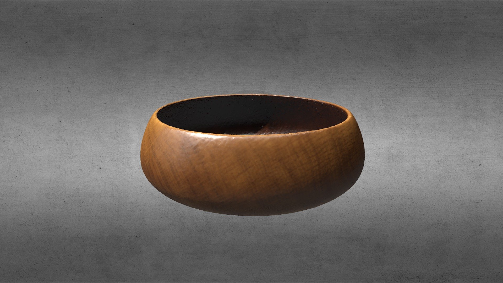 Simple smooth wooden bowl - 3D model by MenaModels [dea0ac7] - Sketchfab
