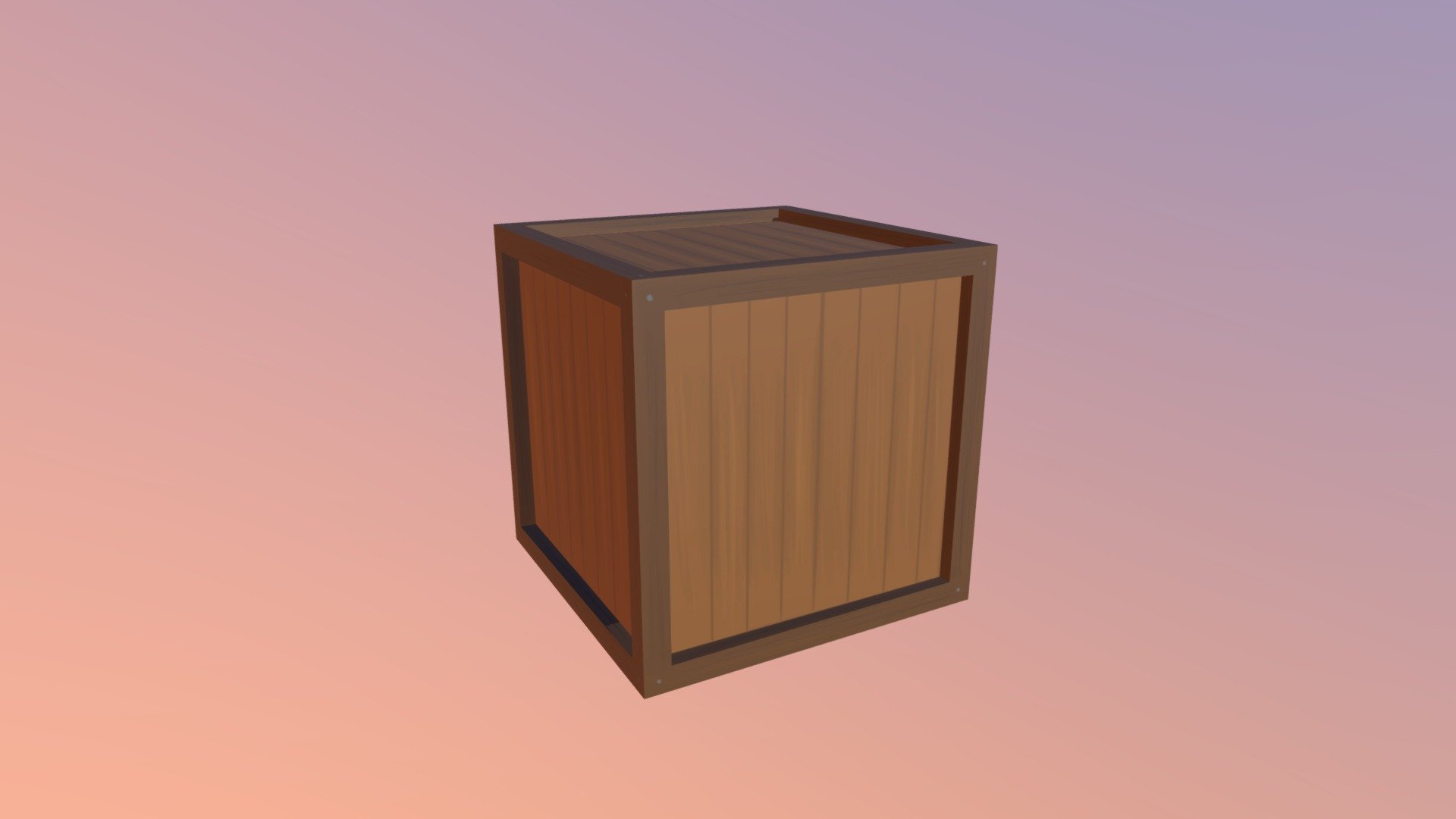 Hand Textured Crate - Download Free 3D model by evagels1 [dea0f90 ...