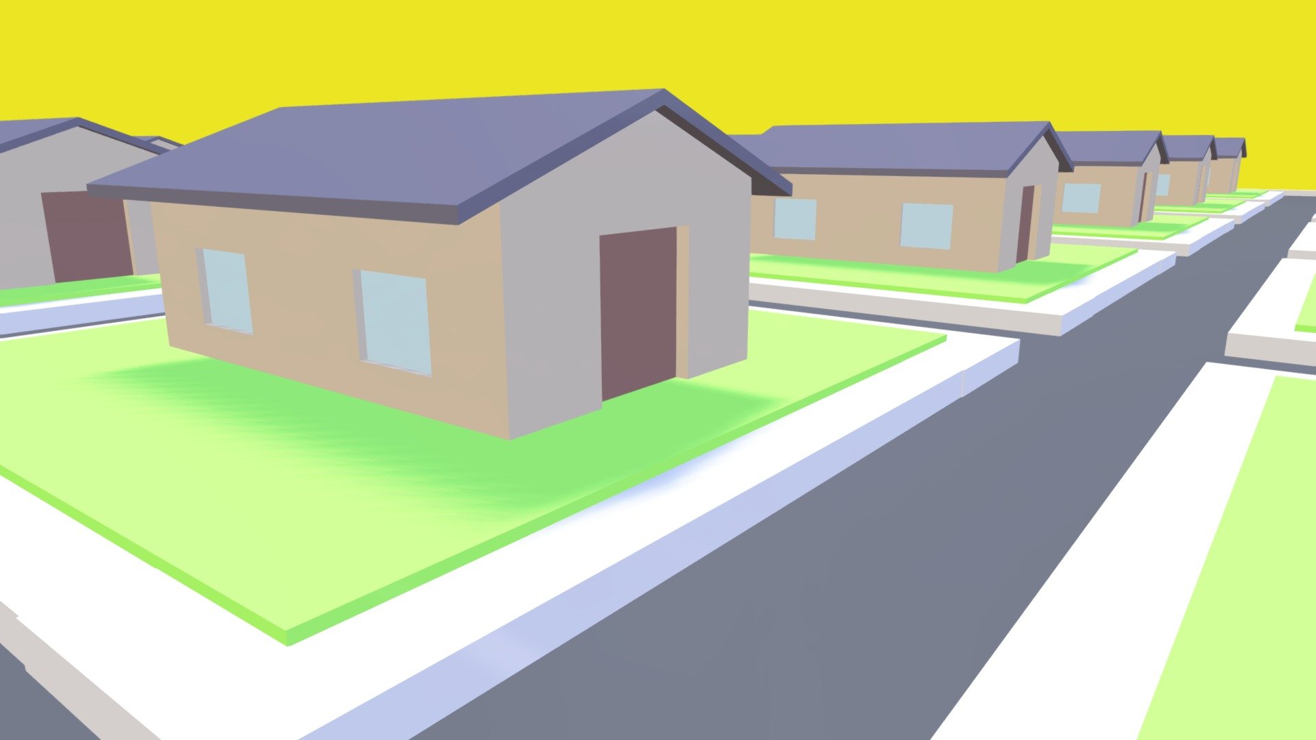 Modular Roads City - Download Free 3D model by Hora Timer (@horatimer ...