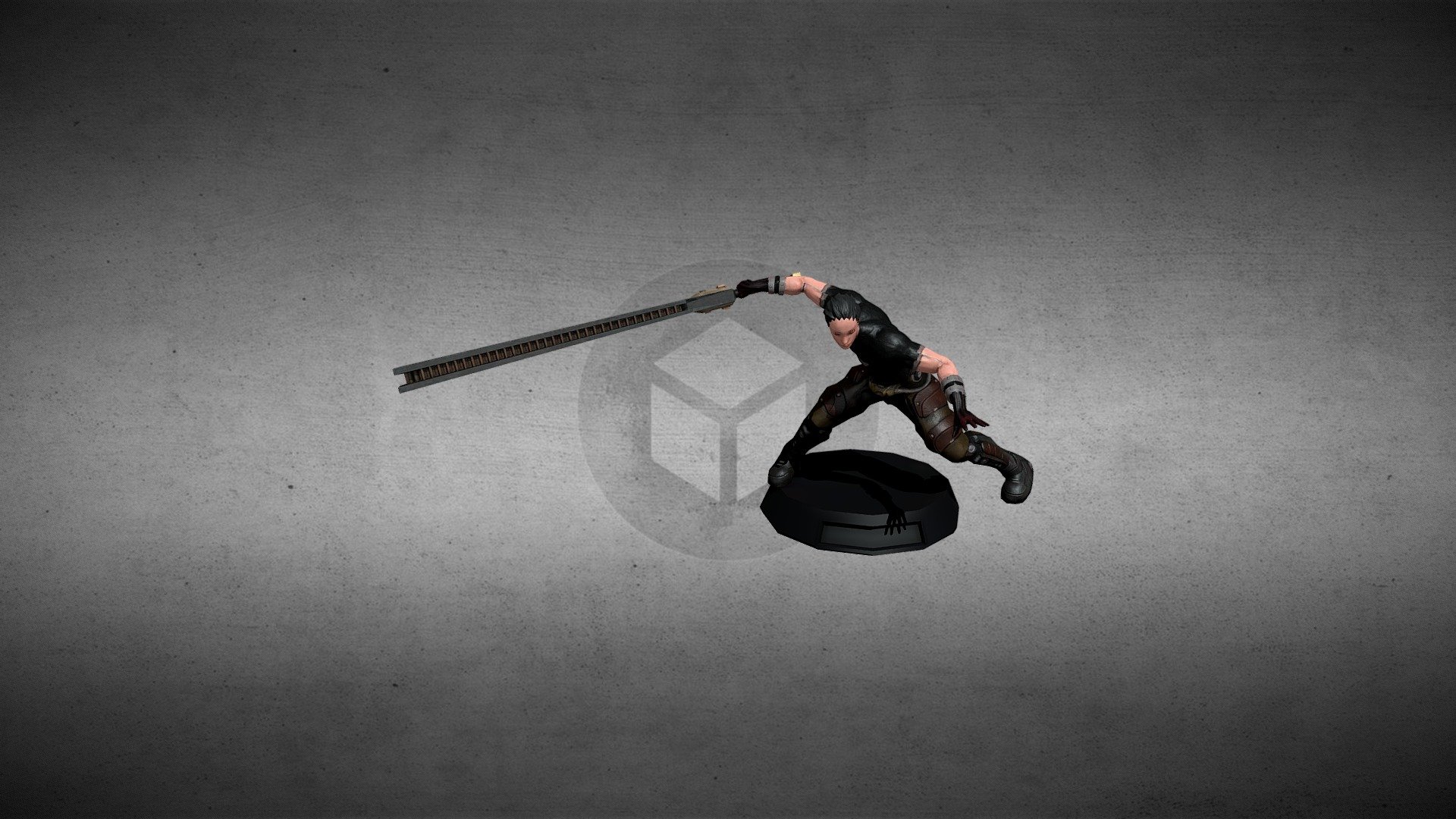 F028_Lysander swings his hammer! - 3D model by rocketjuicegames ...