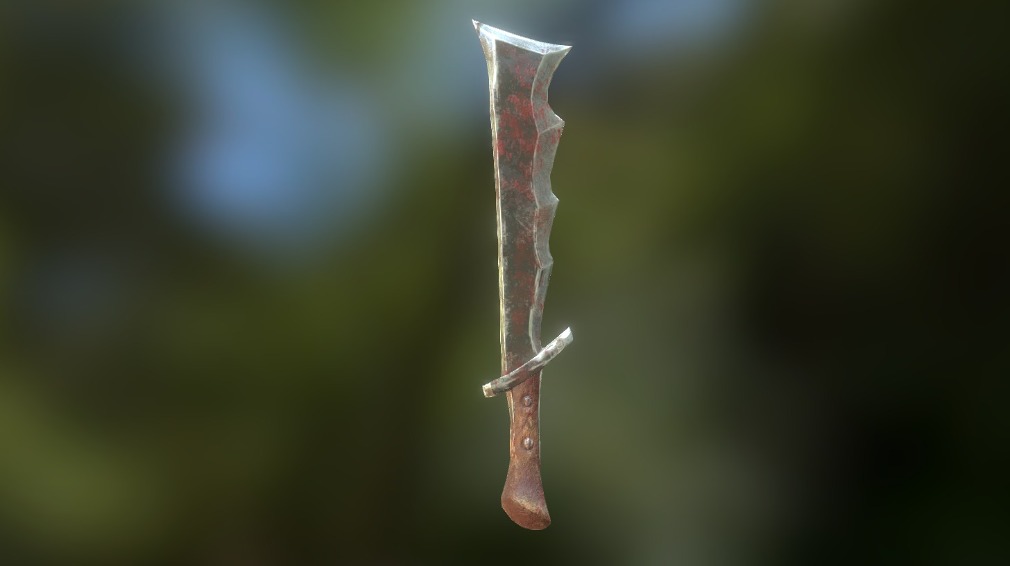 Orc Sword - 3D model by Paden Pierry (@padenpierry) [dea51f3] - Sketchfab